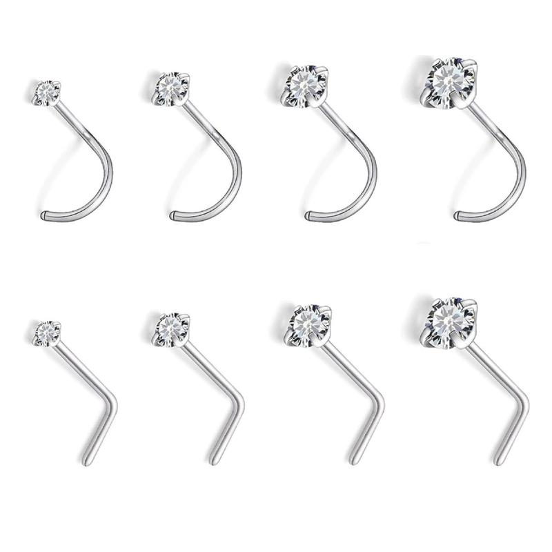 Piercing nosetril, stud, tindik hidung, tindik stud, anting hidung ...