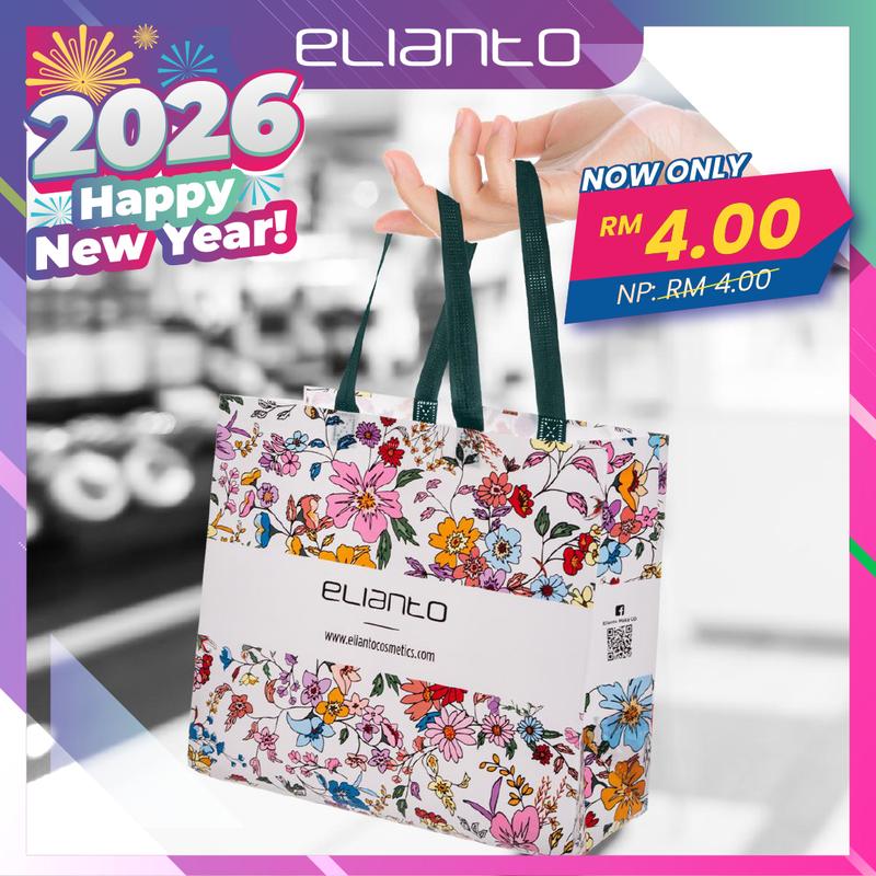 Elianto Beg Eko Berbunga (Besar) | {Elianto Floral Eco Bag} (Size ...