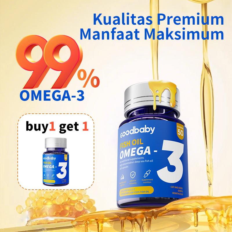 【COD】【buy 1 get 1】Minyak Ikan Laut Dalam Dounai – Suplemen Omega-3 ...