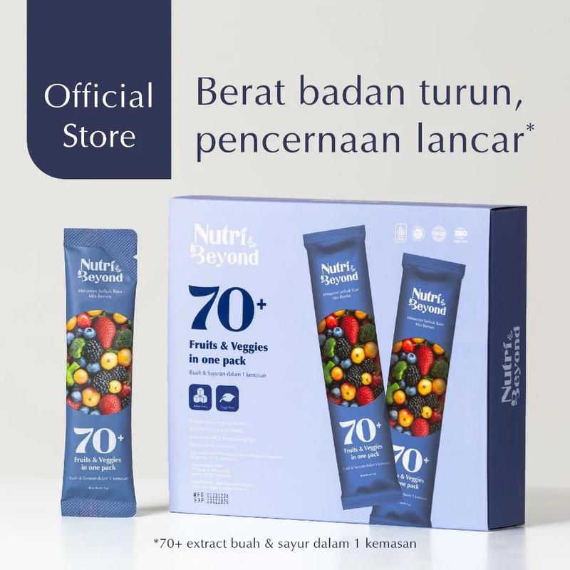 Nutri & Beyond Fiber Drink dengan Buah dan Sayur Rasa Mixberry - Shop ...