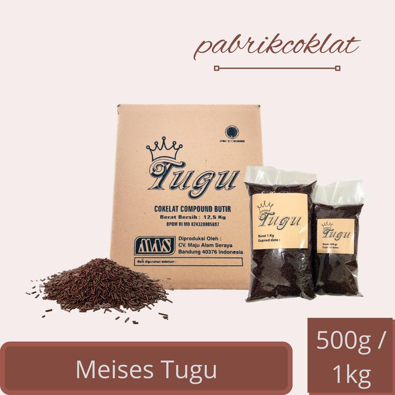 TUGU Meises Coklat Butir 500gr Repack - Baking Food Meses Mesis - Shop ...