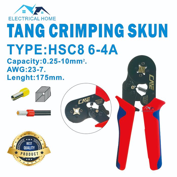 Jual TANG PRESS SKUN FERRULES HSC8 6-4(0.5-6mm2) - Kota Surabaya ...