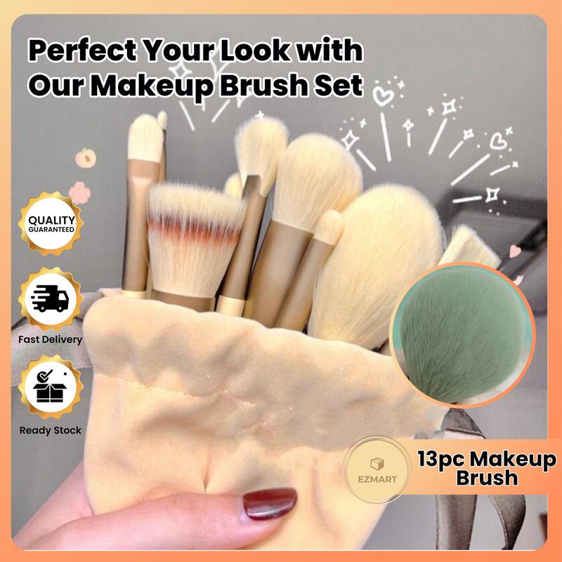13PCS Makeup Brush Set Professional Soft Eyes Face Lips Makeup - TikTok ...