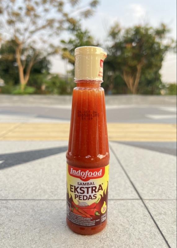 SAUS SAOS SAMBAL INDOFOOD EXTRA PEDAS 135ml Sauce Botol - Shop | Tokopedia