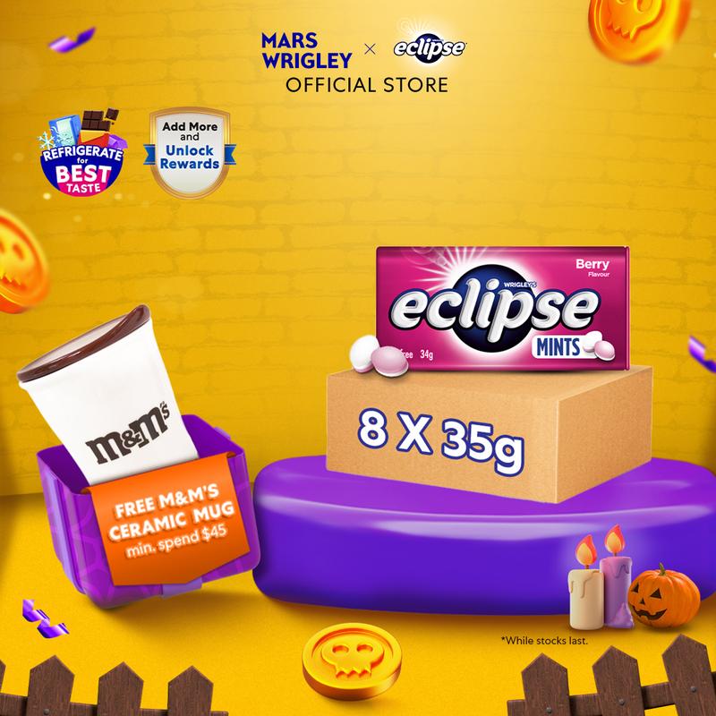 Eclipse Berry Bundle 35g x 8 Mints / Intense Freshness / Gift - TikTok ...