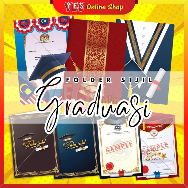 [READY STOCK] GRADUATION CERTIFICATE FOLDER/FOLDER SIJIL/SIJIL HOLDER ...