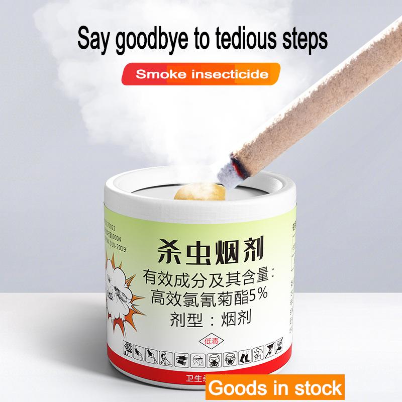 Buy 1 Free 1 】Powerful Insecticide Smoke Cockroach Killer Outdoor ...