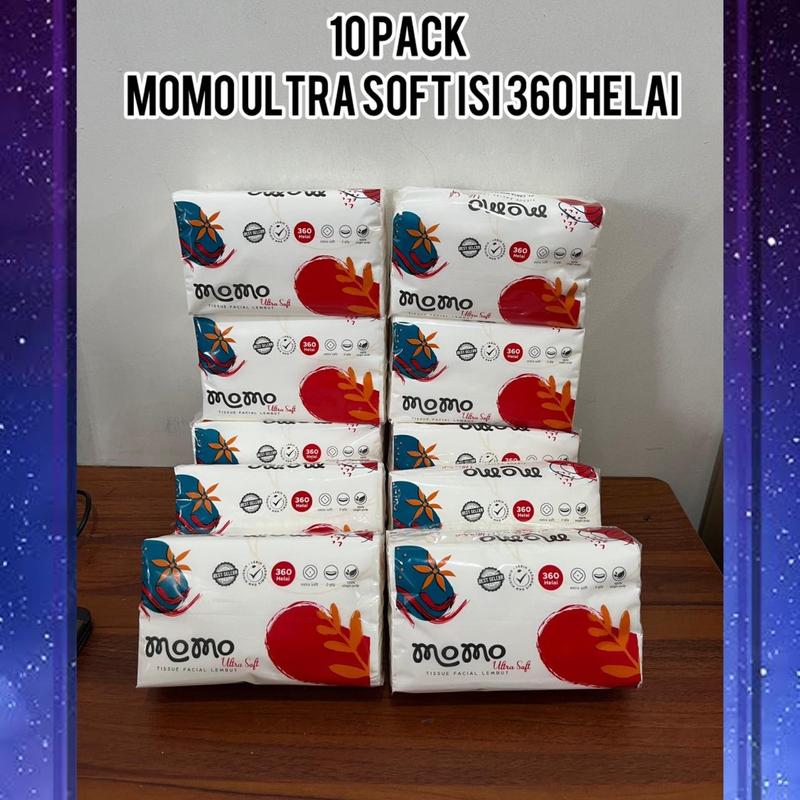 (10 Pack) Tisu Momo ultra 360 helai virgin pulp isi 10 pack - Shop ...