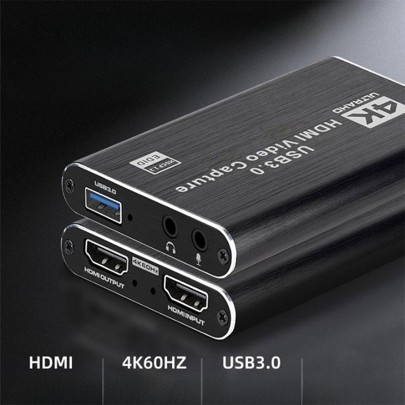 ALLOYSEED HDMI Video Capture Card Adapter Grabber Record Box - Shop ...