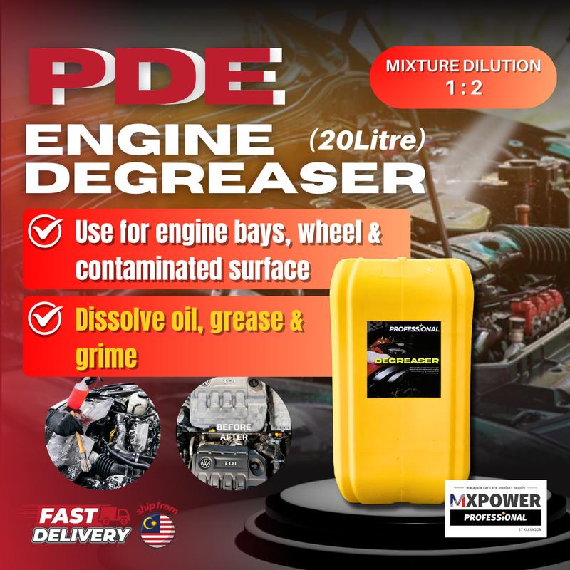 PROFESSIONAL (1PCSPERORDERONLY) PDE Red Engine Degreaser (20L) - TikTok ...