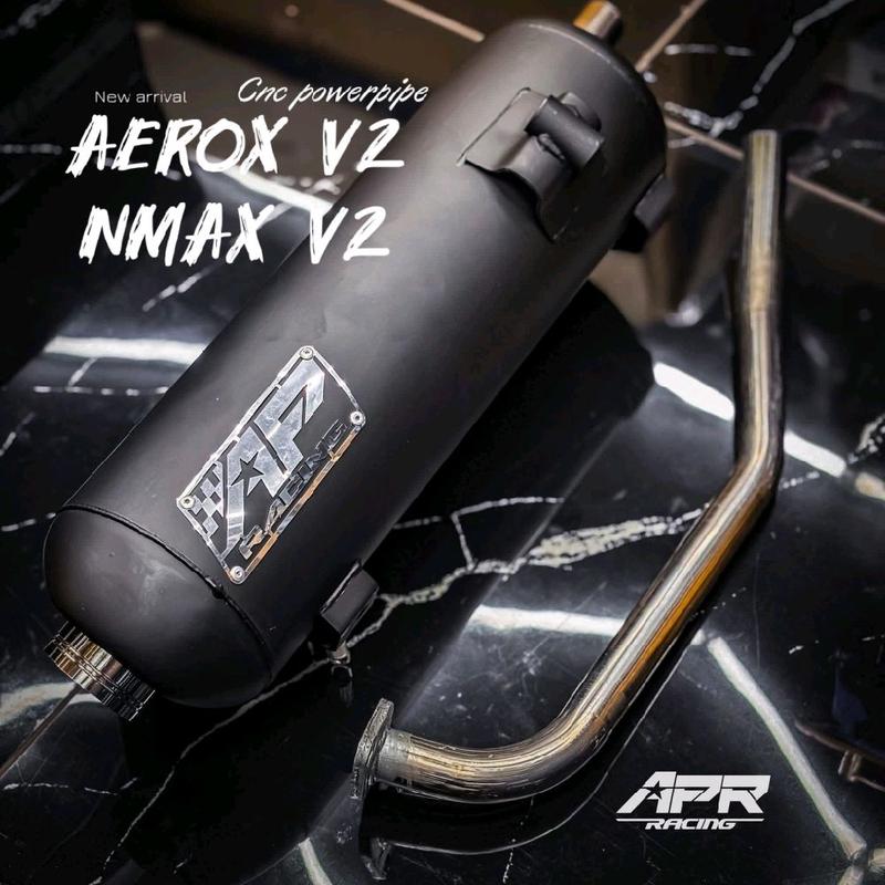 APR Power Pipe-click/sporty/soultynmax/aerox raider carb/fi/beat/fino ...