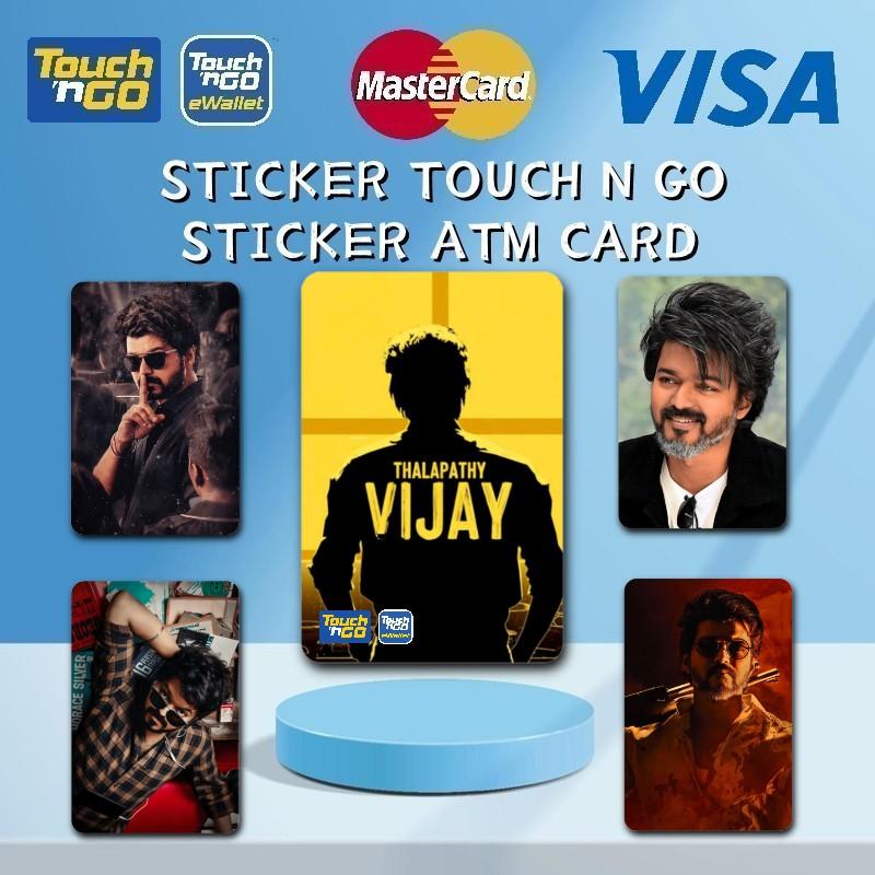 THALAPATHY VIJAY Touch N Go Sticker card ATM , Bank Debit Credit ...