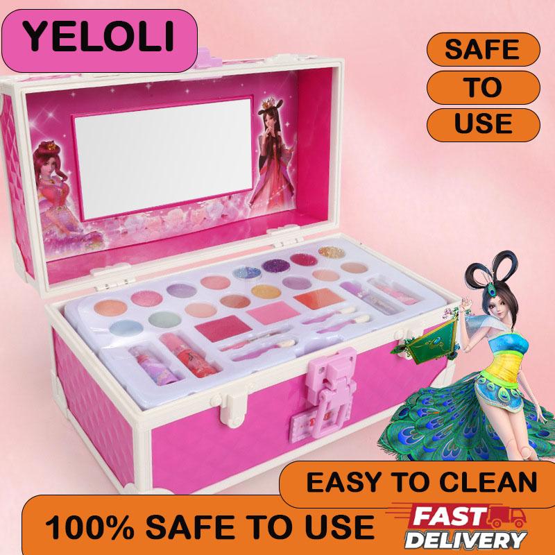 Baby Cosmetics non-toxic baby makeup set Princess lipstick eye - TikTok ...
