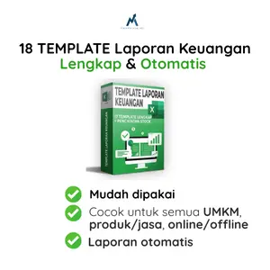 FLASHDISK Laporan Keuangan Usaha Otomatis + Video Tutorial - Shop ...