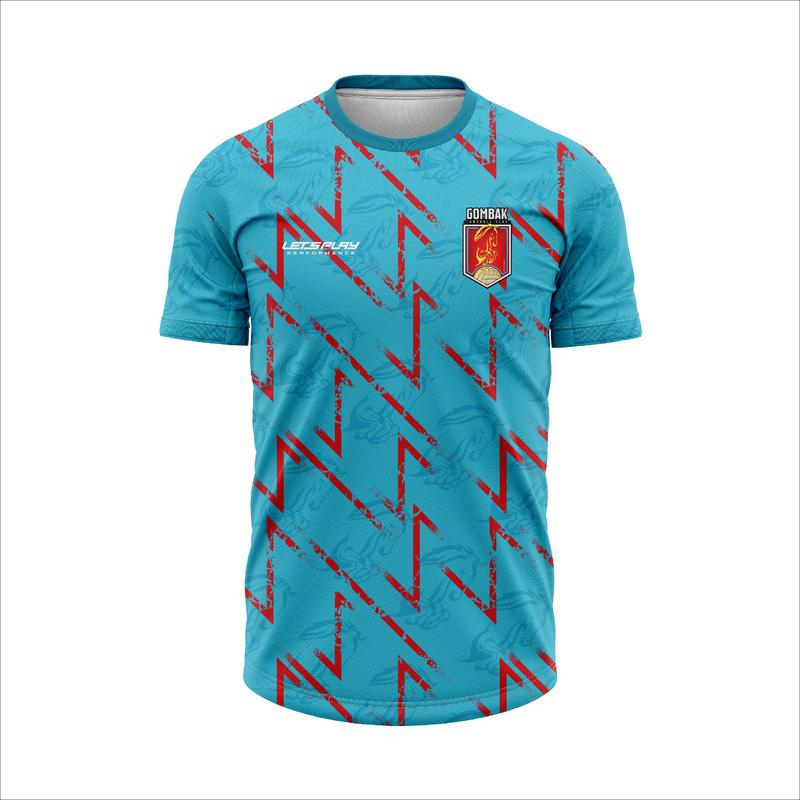 Gombak FC Training Jersey in Light Blue | Shortsleeves - TikTok Shop ...