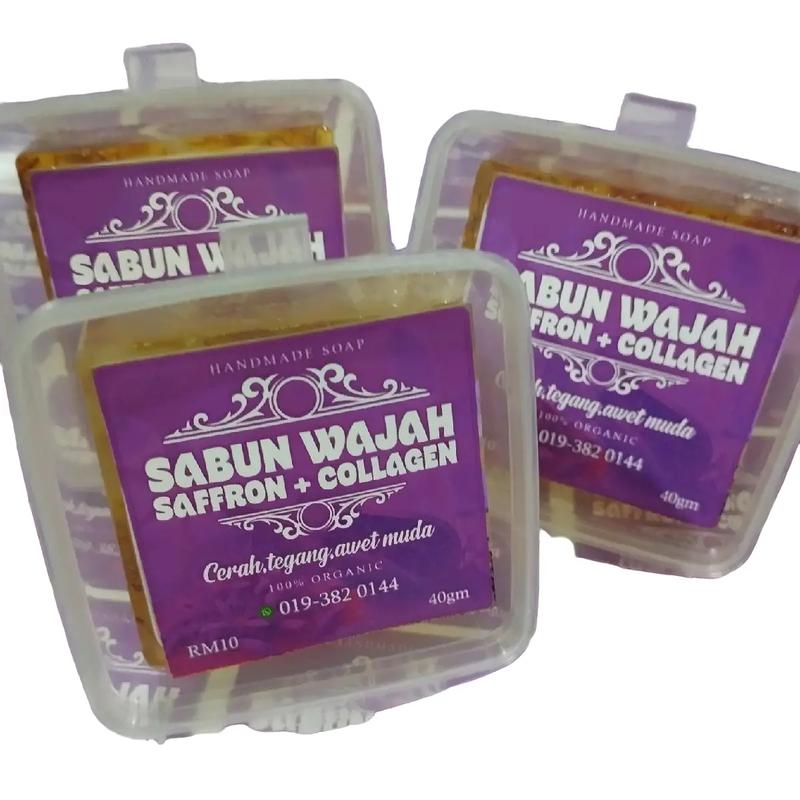 sabun saffron collagen Facial(buy 10 free 1) - TikTok Shop Malaysia