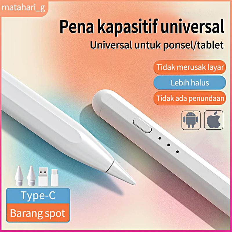 Stylus Pen Universal with Palm Rejection Active Stylus Pena kapasitif ...