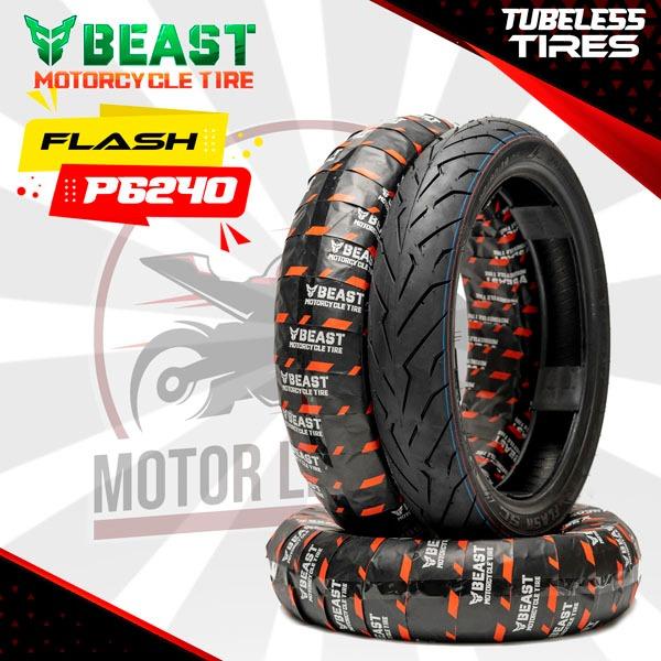 Beast Tire Flash P6240 Tubeless Motorcycle Tires Durable and - TikTok ...