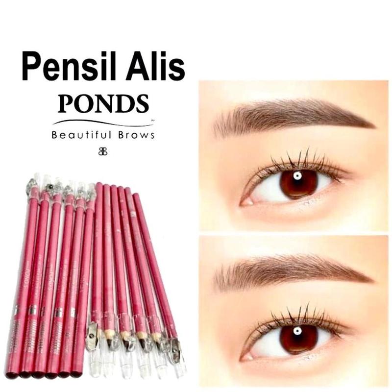 PENSIL ALIS POND'S + SERUTAN / DRAWING EYEBROW WATERPROOF PROTECTIVE ...