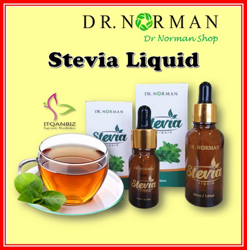 DR NORMAN - Stevia Pemanis Semulajadi Pengganti Gula 30ml & 10ml ...
