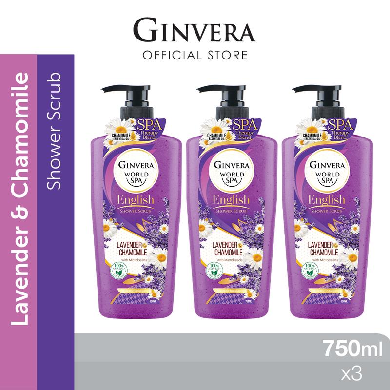 Ginvera World Spa English Shower Scrub (Lavender & Chamomile - TikTok ...
