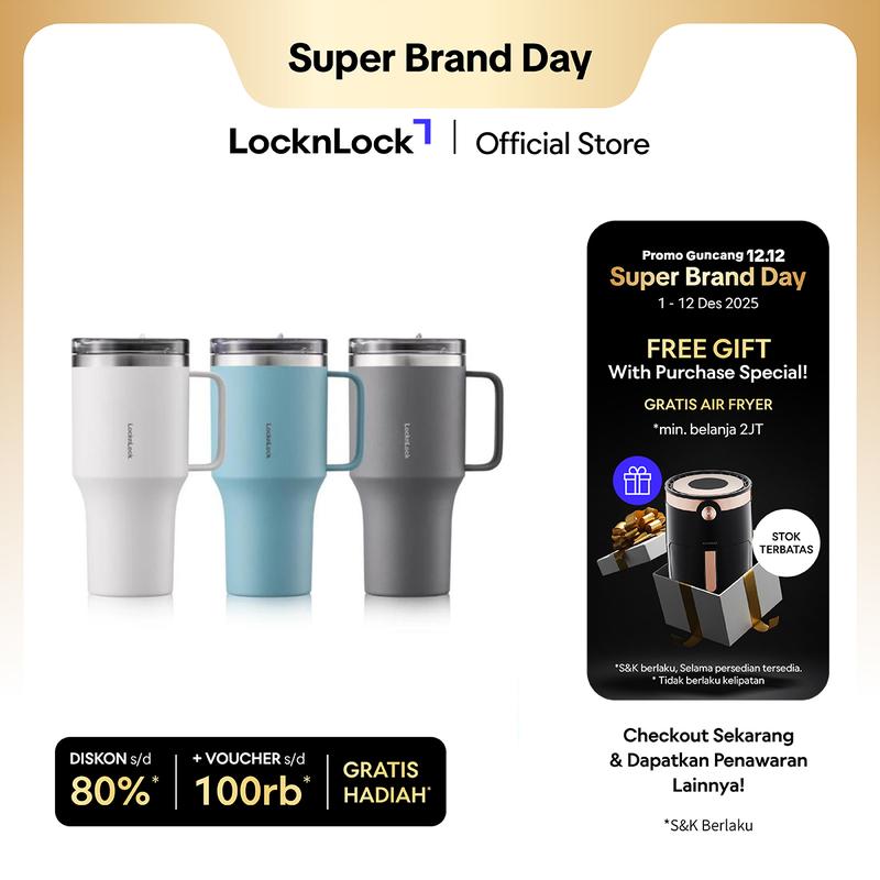 LocknLock Metro King Tumbler 820ml - LHC4326 - Shop | Tokopedia