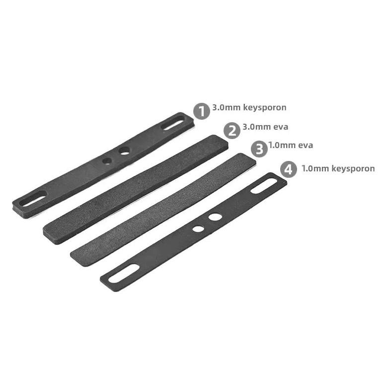 4 Pcs Space Bar Buffer Foam Mechanical Keyboard PCB Pad Computer ...