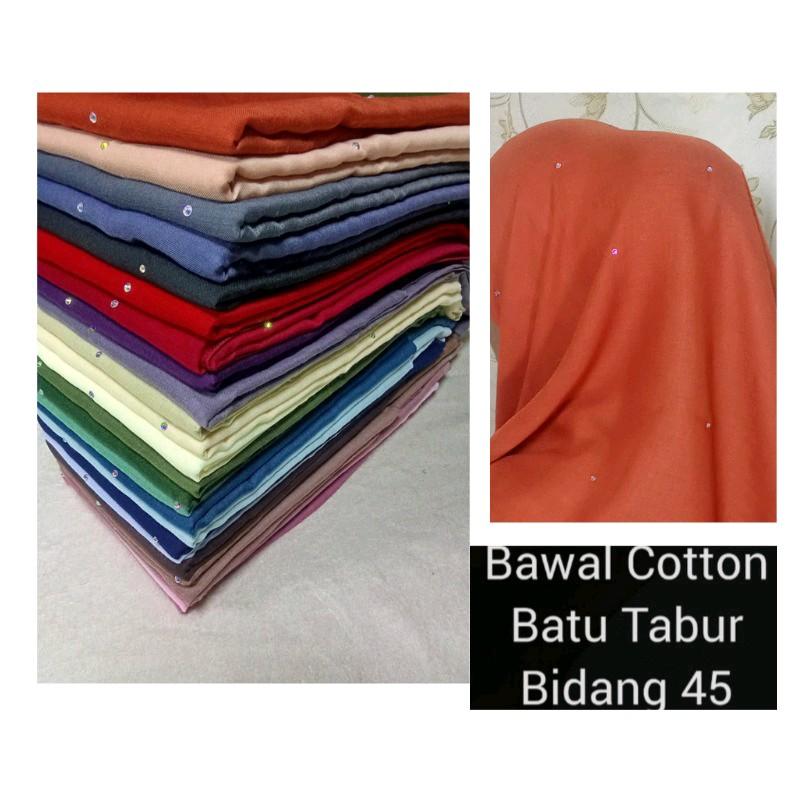 Bawal cotton voile batu tabur material kain cantik tidak mudah - TikTok ...