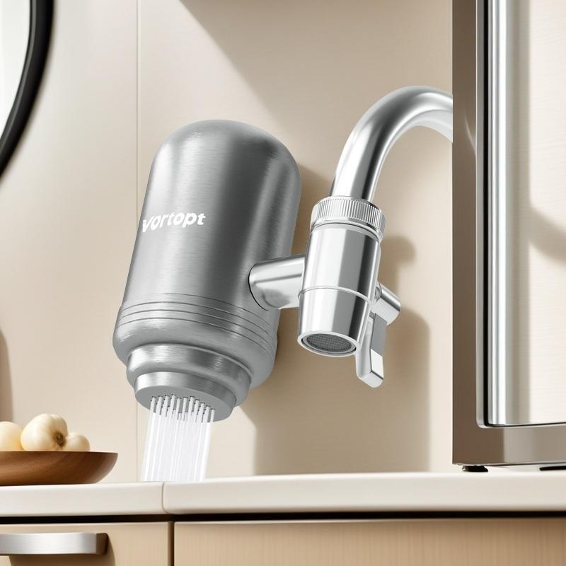 vortopt faucet water purifier with 5-level activated carbon filter for ...