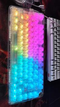 GAMEN Titan Pro Transparent Gaming Mechanical Keyboard - Shop | Tokopedia