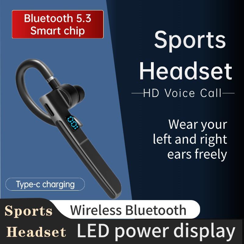 Earhook style single ear headphones, wireless Bluetooth sports - TikTok ...