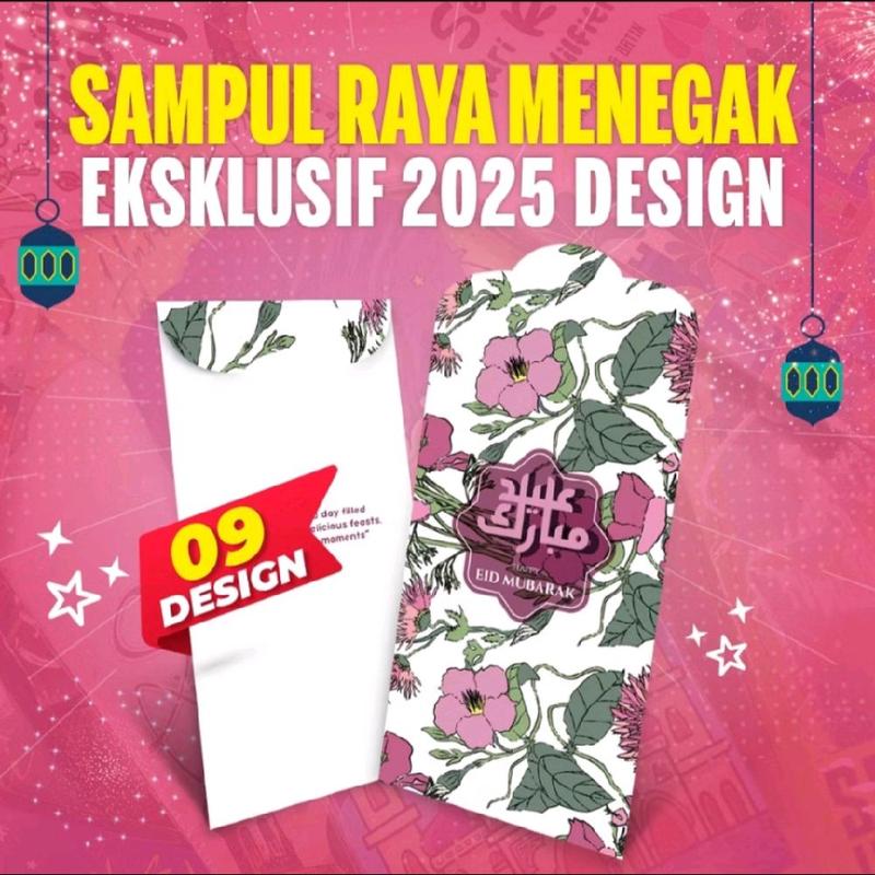 SAMPUL DUIT RAYA 2025/1 PACK(5PCS)/GIFT HARI RAYA/GOODIES - TikTok Shop ...