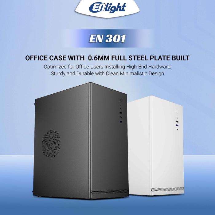 Jual Enlight Casing EN 301 Office Case dengan 0.6mm Full Steel Plate M ...
