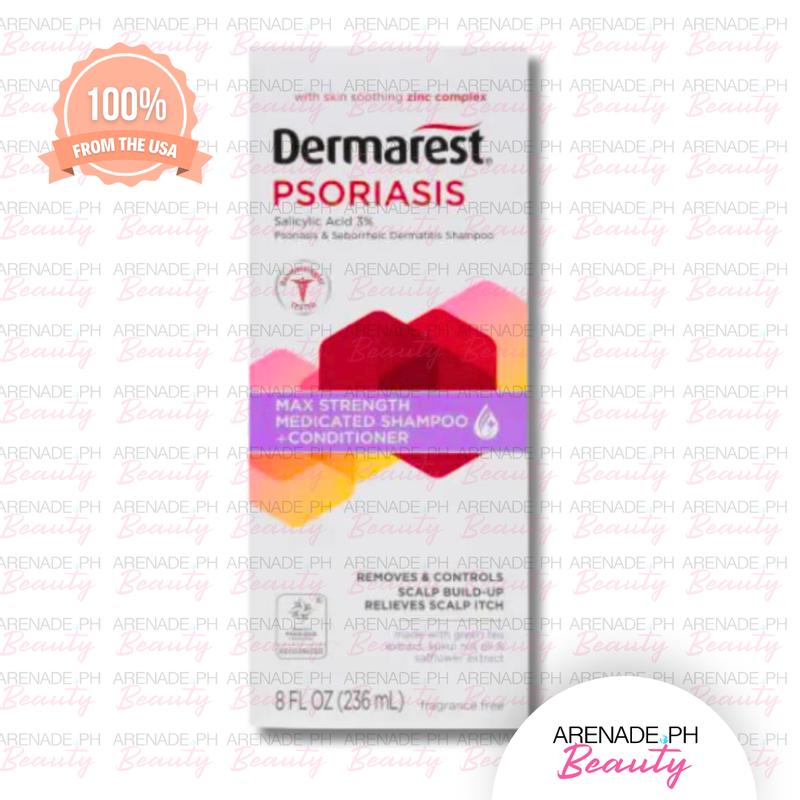 Dermarest Psoriasis Max Strength Medicated Shampoo and Conditioner ...