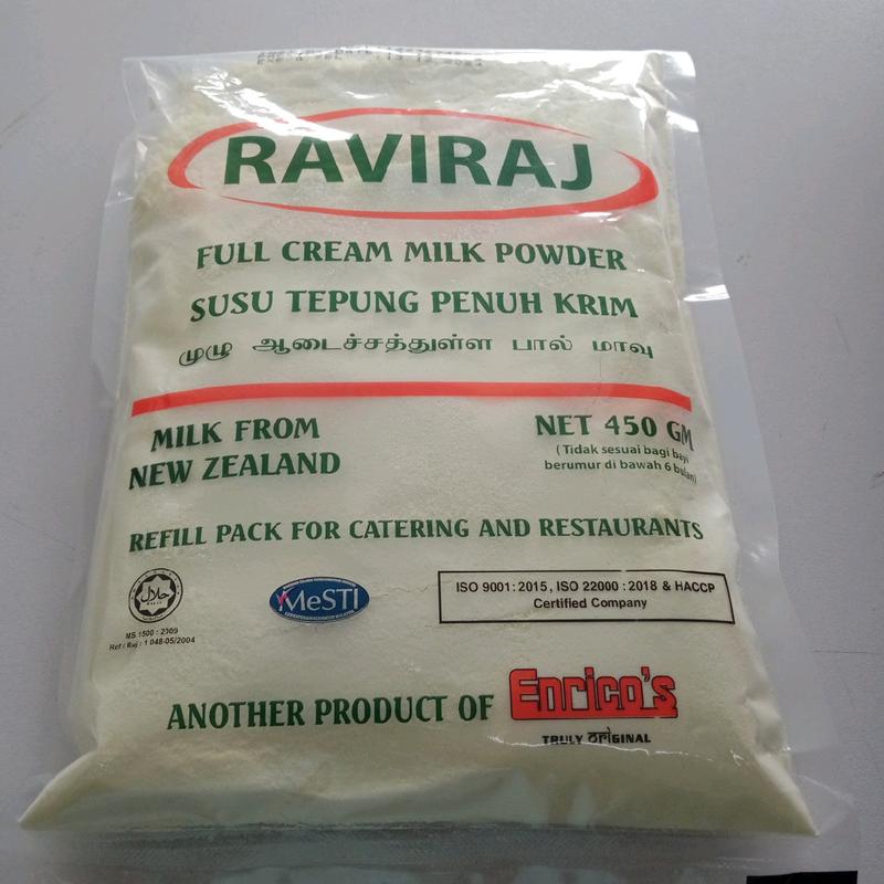 RAVI RAJ FULL CREAM MILK POWDER 450g - TikTok Shop Malaysia