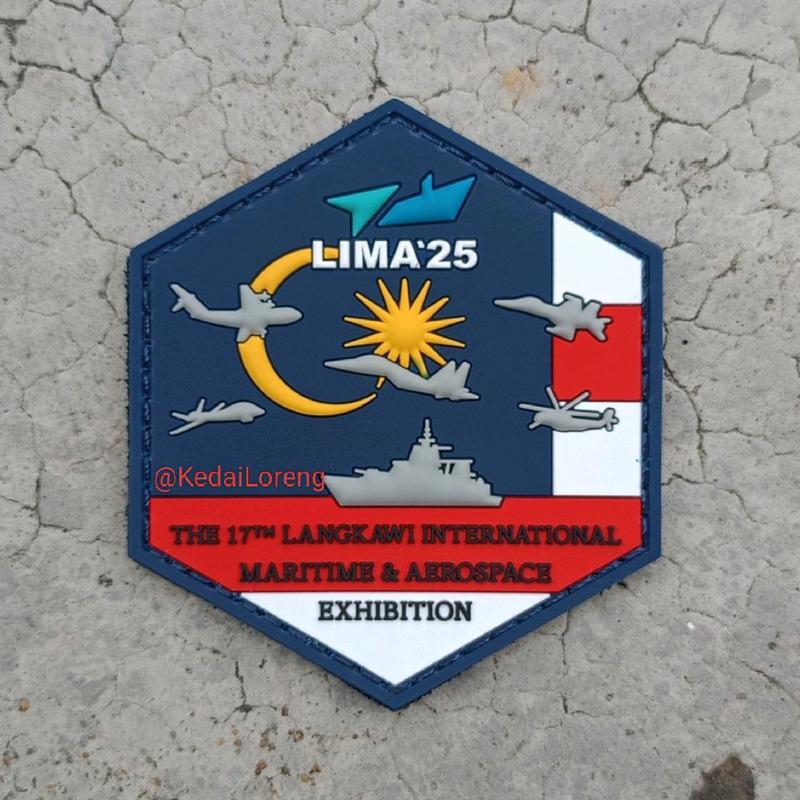 Patch PVC Soft Rubber LIMA 25 - TikTok Shop Malaysia