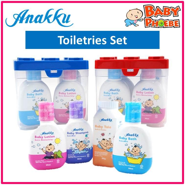 Anakku Sabun Mandi Losen Bedak Bayi Toiletries Set 100ml for traveling ...