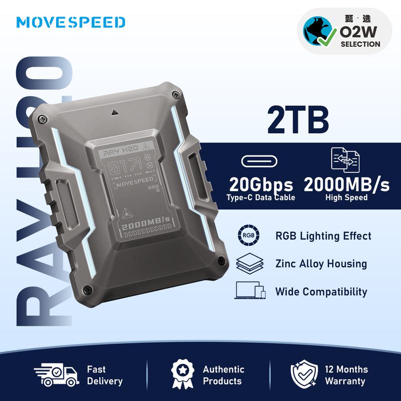 One2World Selection MOVESPEED H20 Space Capsule Series Portable Solid ...