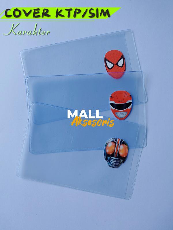 Cover KTP / SIM Karakter Unik - Sampul Plastik Mika Pelindun - Shop ...