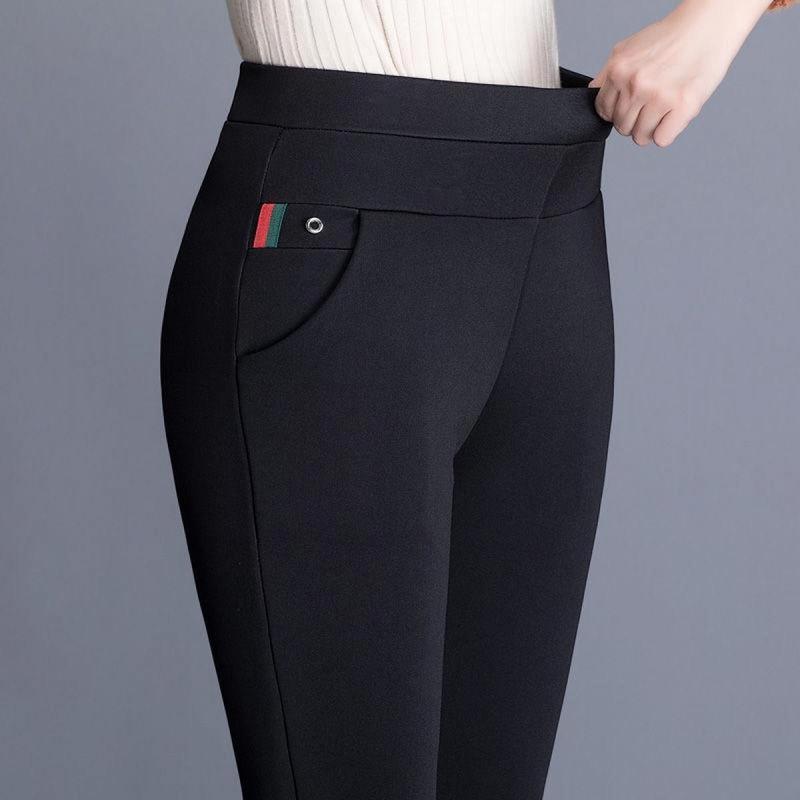 Seluar Ketat Panjang, Saiz Besar M-4XL, Untuk Wanita, Gaya Korea ...