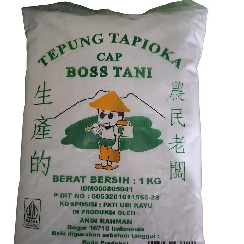 1 KG Tepung sagu tani Tepung tapioka Cap Bos Tani. - Shop | Tokopedia