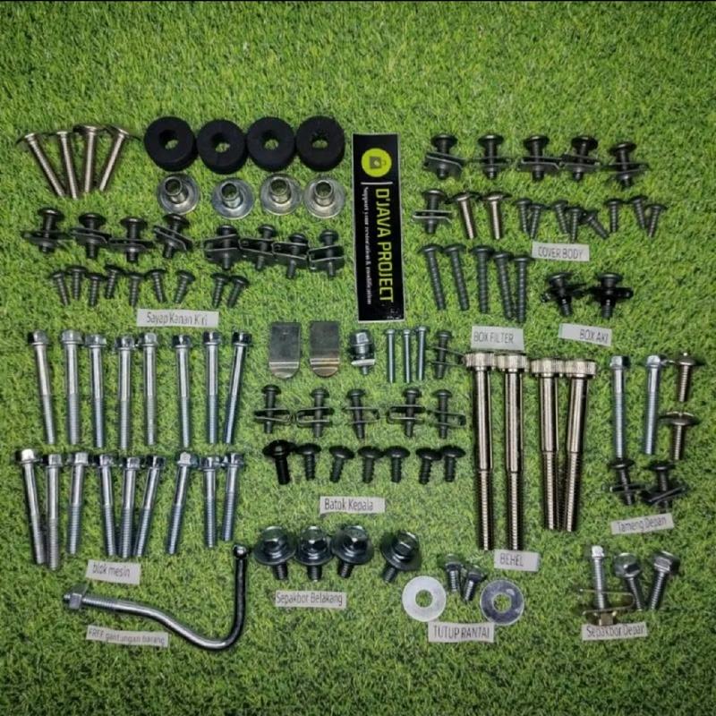 Baud Body Lengkap Honda kharisma X 125 / baud body Honda kharisma ...