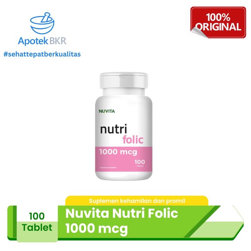 Nuvita Nutri Folic 1000 mcg - Shop | Tokopedia