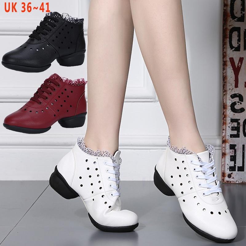 Sepatu Dansa Latin/ Line Dance Semi Boots Renda Sepatu Dansa - Shop ...