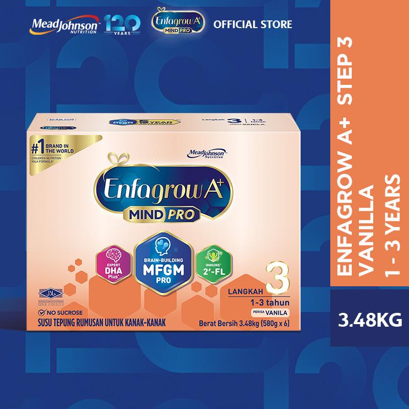 Enfagrow A+ Step 3 - 3.48kg Vanilla - MindPro Susu Milk Formula ...