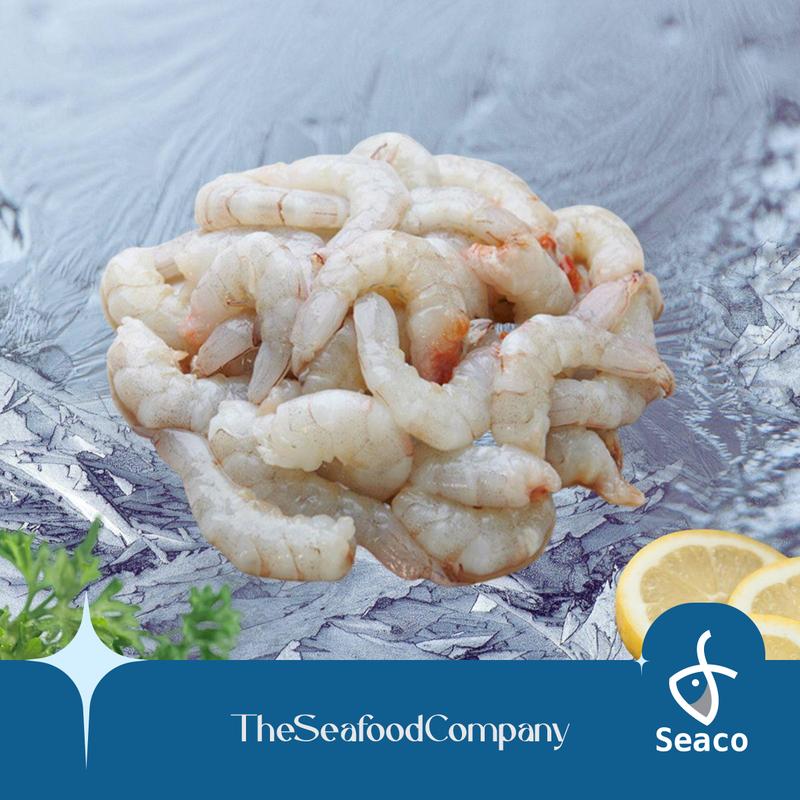 [SEACO] WHITE PRAWN MEAT PEELED (TAIL OFF) - TikTok Shop Singapore