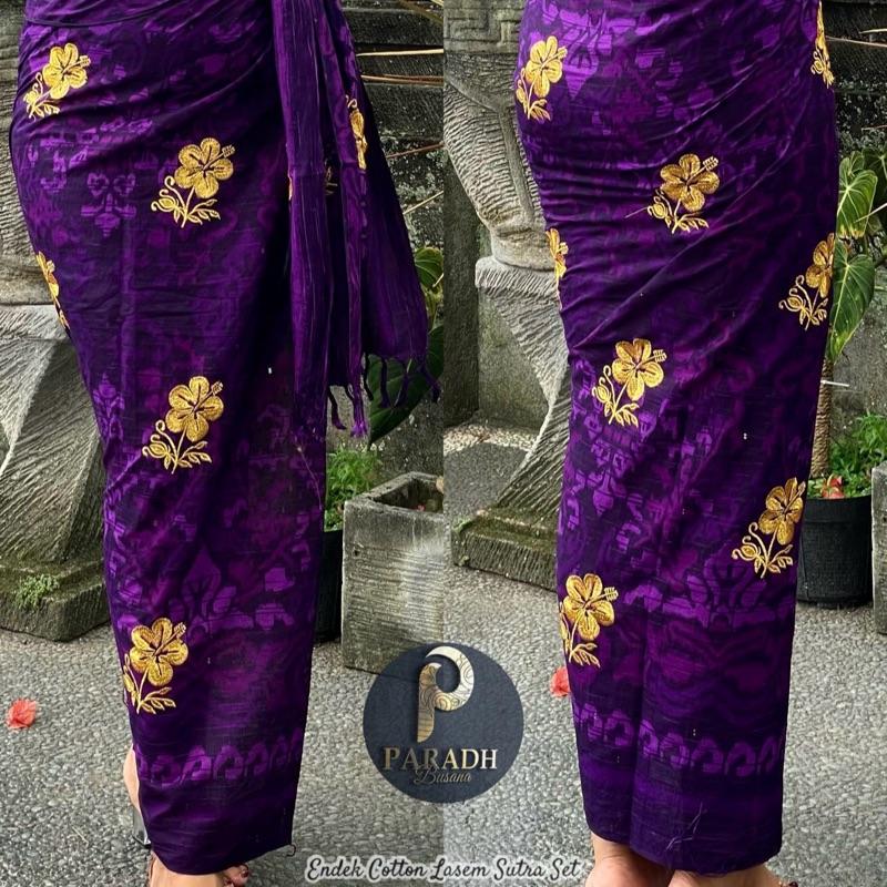 Paradhbusana- Kamen Lembaran/Rok Lilit Motif Endek Bali Suda - Shop ...