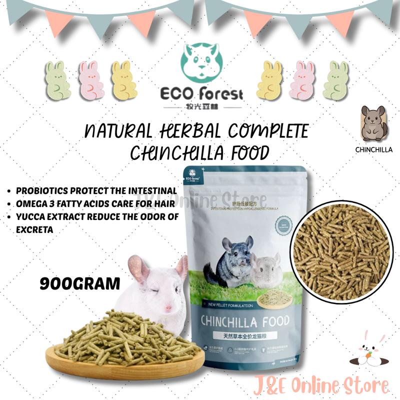 ECO FOREST Makanan Chinchilla 900g / ECO FOREST Chinchilla Food ...