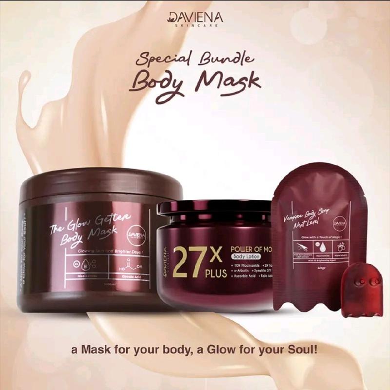 DAVIENA 27X PLUS POWER OFF MOONLIGHT BODY LOTION Mencerahkan - TikTok ...