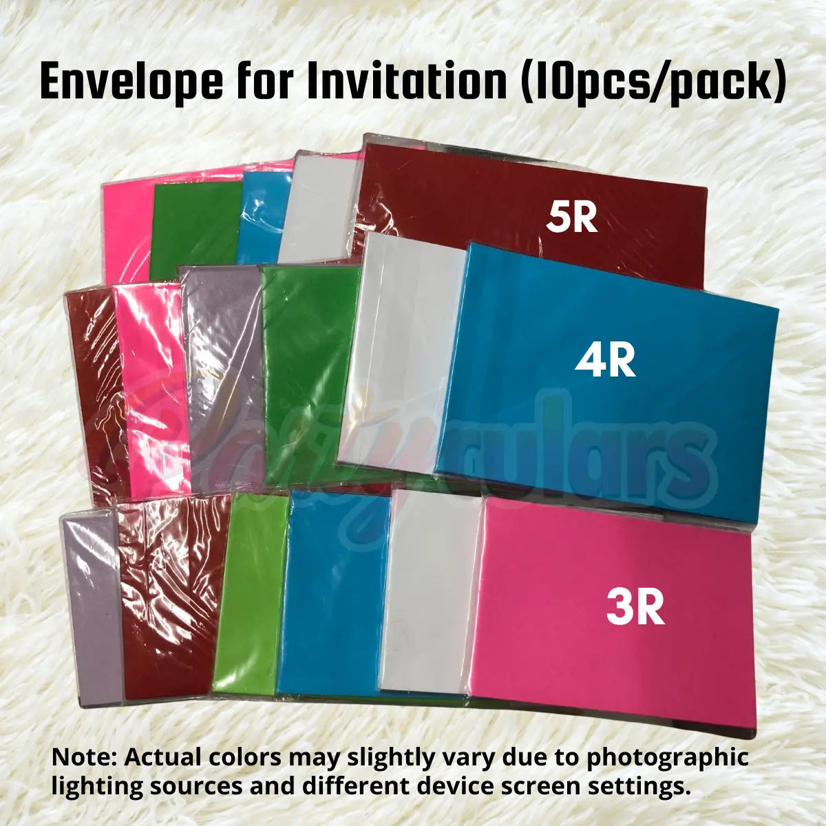 10pcs Envelope for Invitation (3R, 4R, 5R Size) - TikTok Shop Philippines